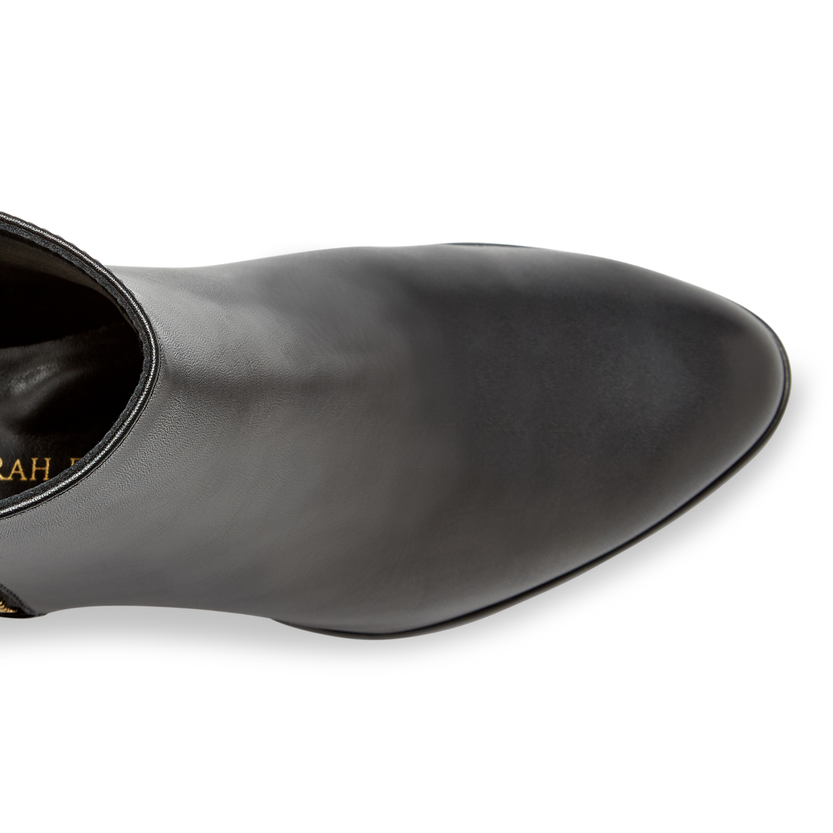 Perfect Zip Bootie 30 | Black Calf | Sarah Flint